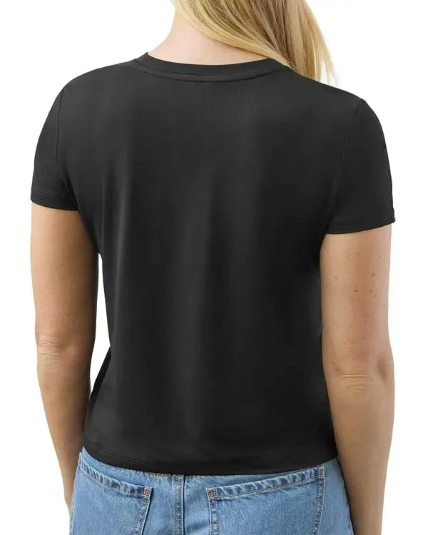 Splendid Tyra Crewneck Tee - Black