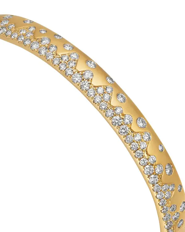 Bloomingdale'S 14k Yellow Diamond Bangle Bracelet
