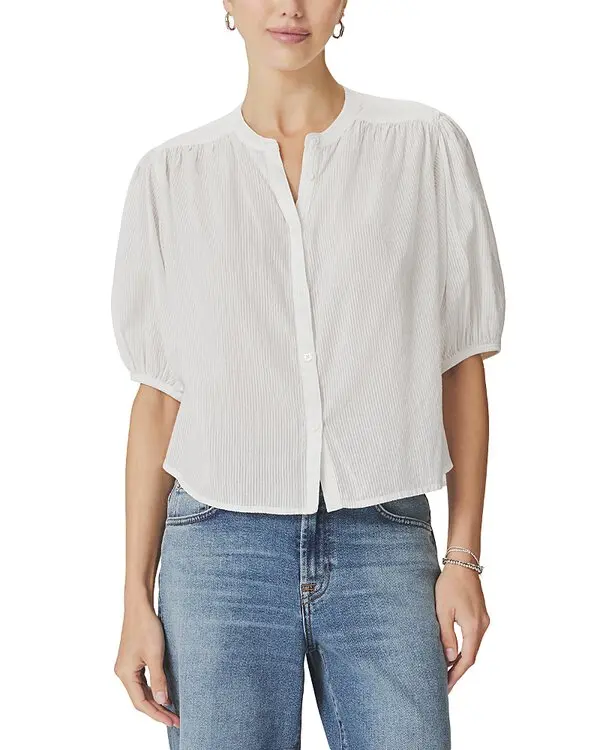 Splendid Madelyn Blouse - Optic White