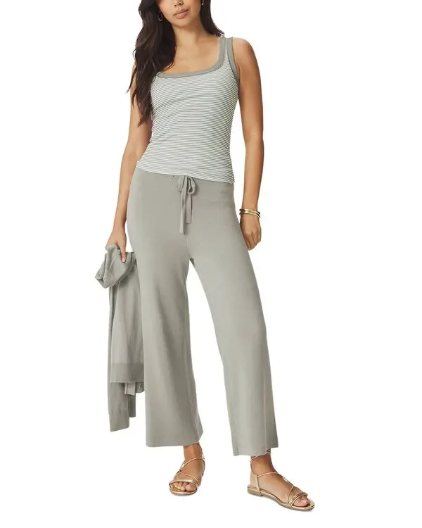 Splendid Josie Stripe Tank Top - Eucalyptus
