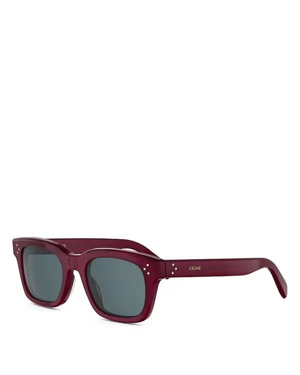 Celine 3 Dots Square Sunglasses, 51mm