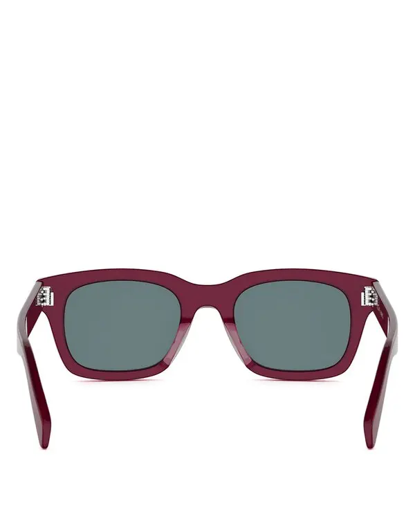Celine 3 Dots Square Sunglasses, 51mm