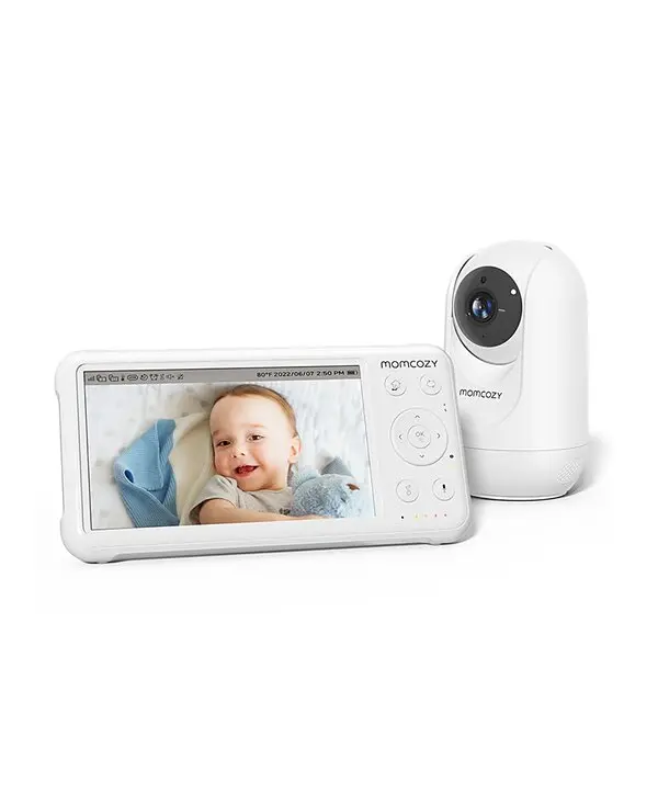MOMCOZY 1080p High Performance Video Baby Monitor Bm01 - White