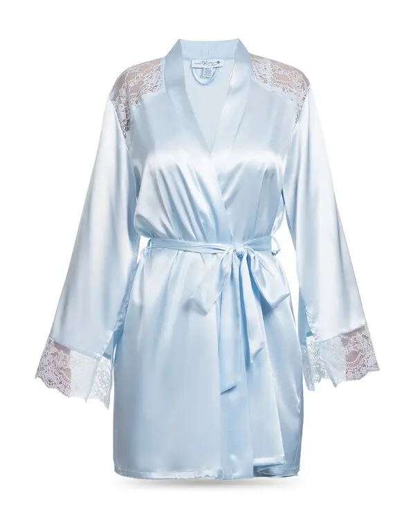 IN BLOOM BY JONQUIL Satin Wrapper Robe