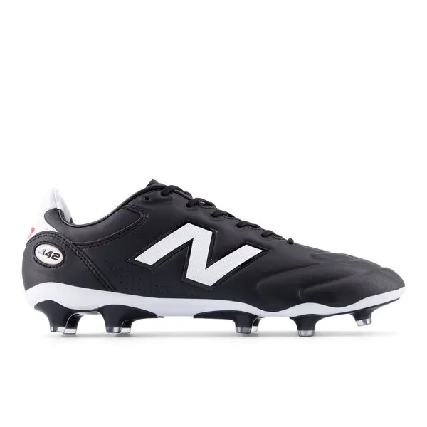 NEW BALANCE 442 Elite Fg V3 - Black 100 With Nb 103 White And Fire Cracker