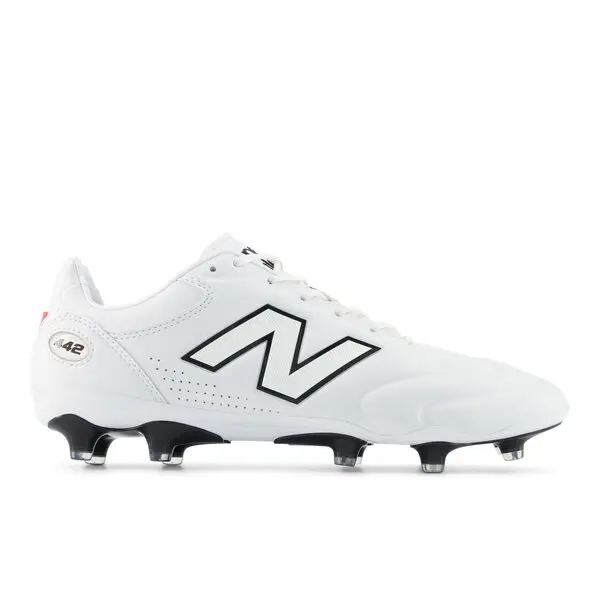 NEW BALANCE 442 Elite Fg V3 - Nb 103 White With Black 100 And Fire Cracker