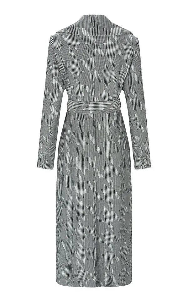 JULYCOLUMN Kiwa Jacquard Coat