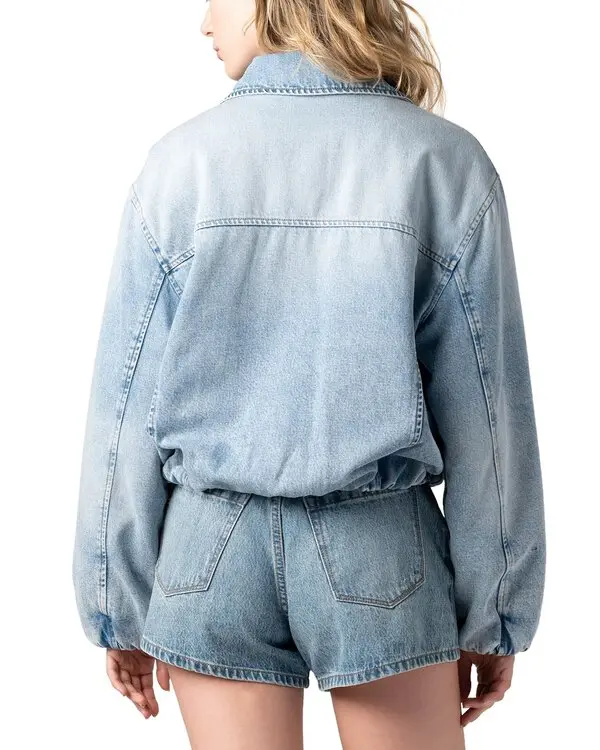Blanknyc Denim Bomber Jacket