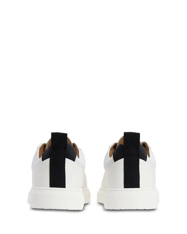 Barbour Stannington Trainers - White/navy