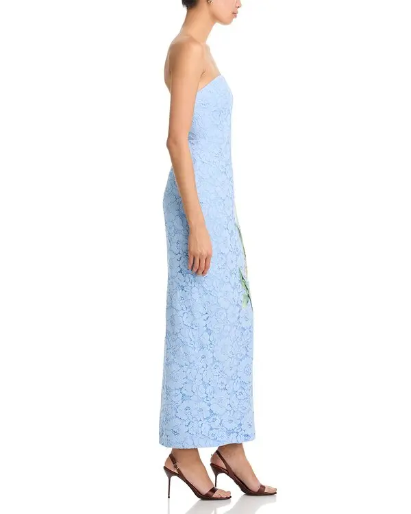 MILLY Dolores Lace Embroidered Dress