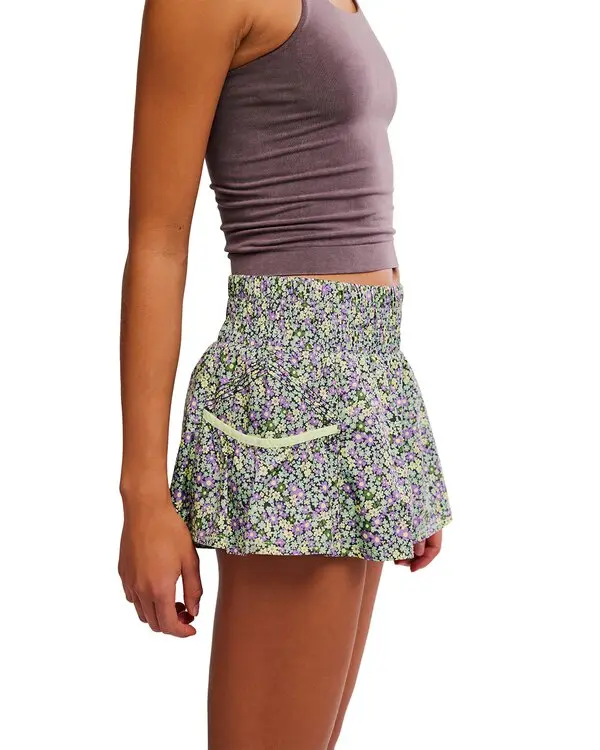 Free People Printed Shorts