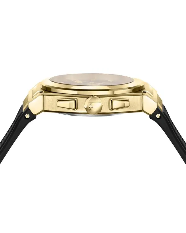 FERRAGAMO Vega Chronograph, 40mm - Gold/black