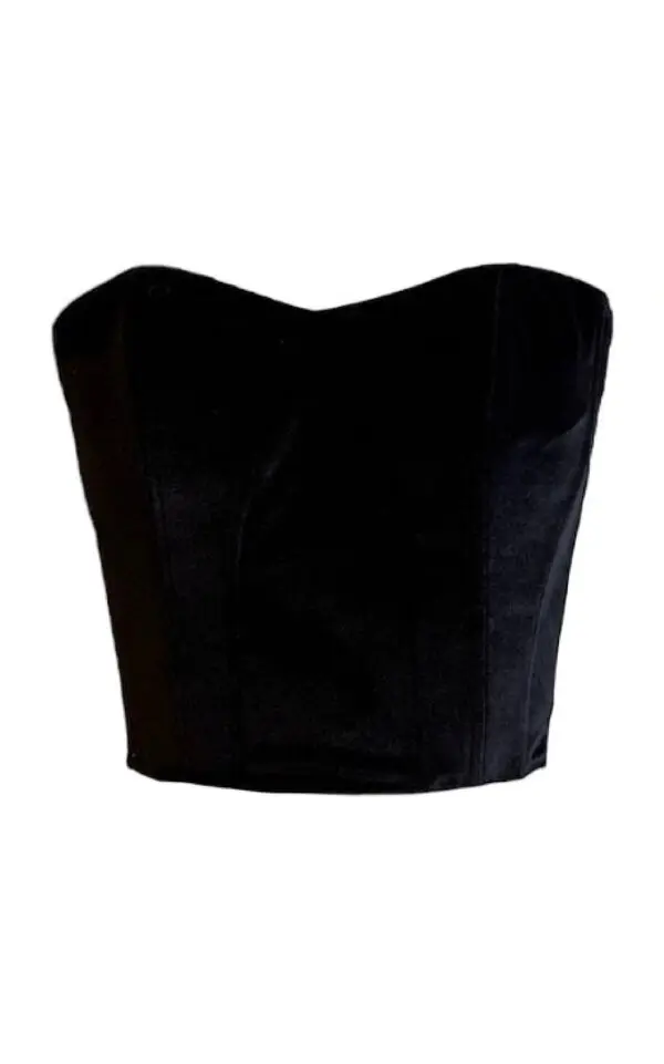 Francisco Arce Tala Corset Top - Black