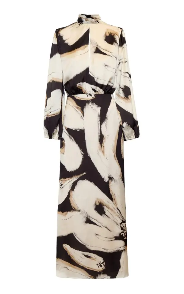 ANDRES OTALORA Umbral Interior Printed Maxi Dress - Print