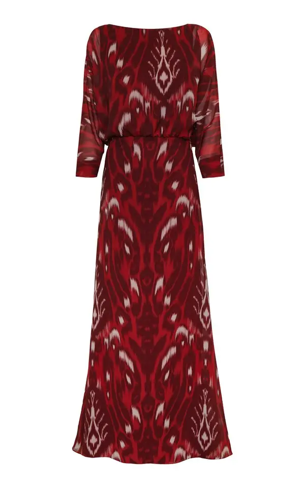 ANDRES OTALORA Te Sostengo Printed Maxi Dress - Print