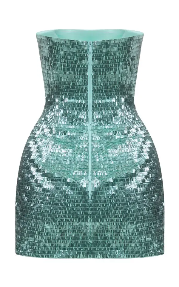 BALYKINA Tia Sequined Mini Dress