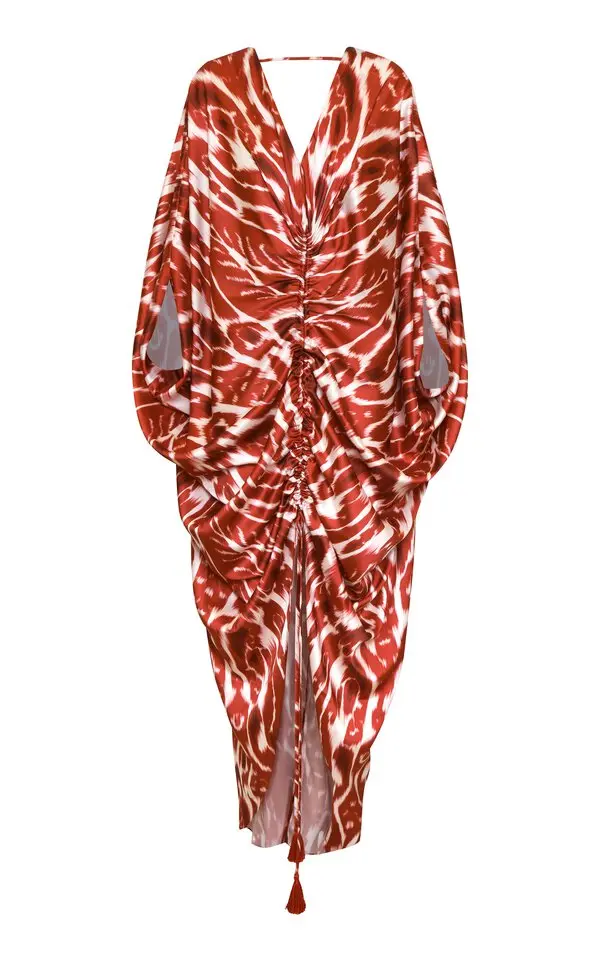 ANDRES OTALORA Umbria Printed Midi Dress - Print