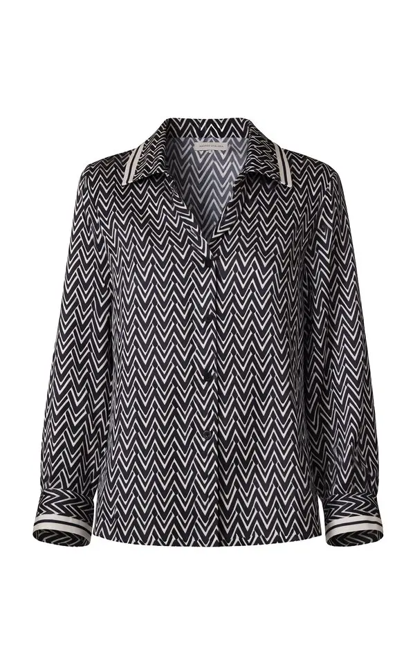 ANDRES OTALORA Patterned Blouse
