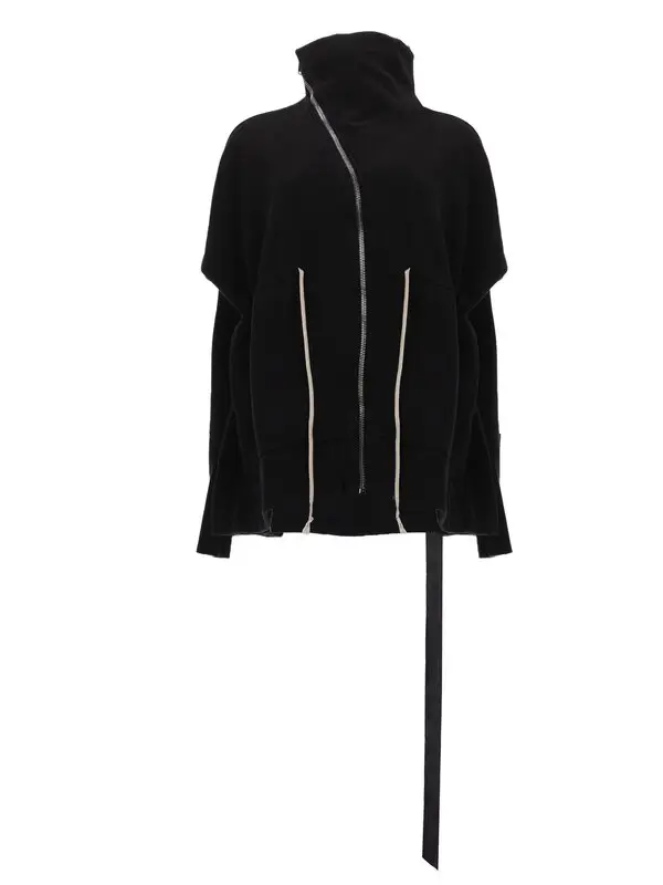 Rick Owens Mountain Sail Sweatshirt - Black