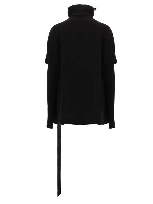 Rick Owens Mountain Sail Sweatshirt - Black
