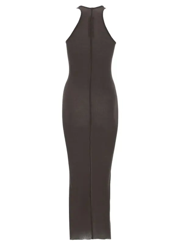 Rick Owens Silk Blend Midi Dress