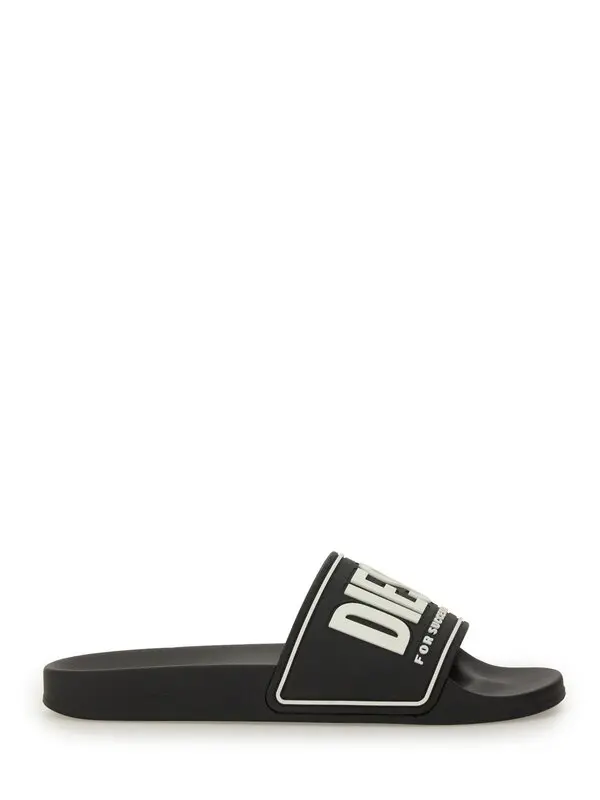 DIESEL Slide Sandal - Black