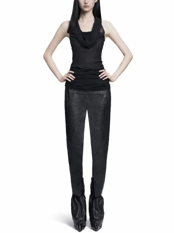 Rick Owens Sunburn Halter Top - Black