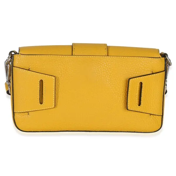 Fendi Selleria Leather Baguette Bag