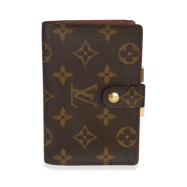 LOUIS VUITTON Monogram Canvas French Purse Wallet - Brown