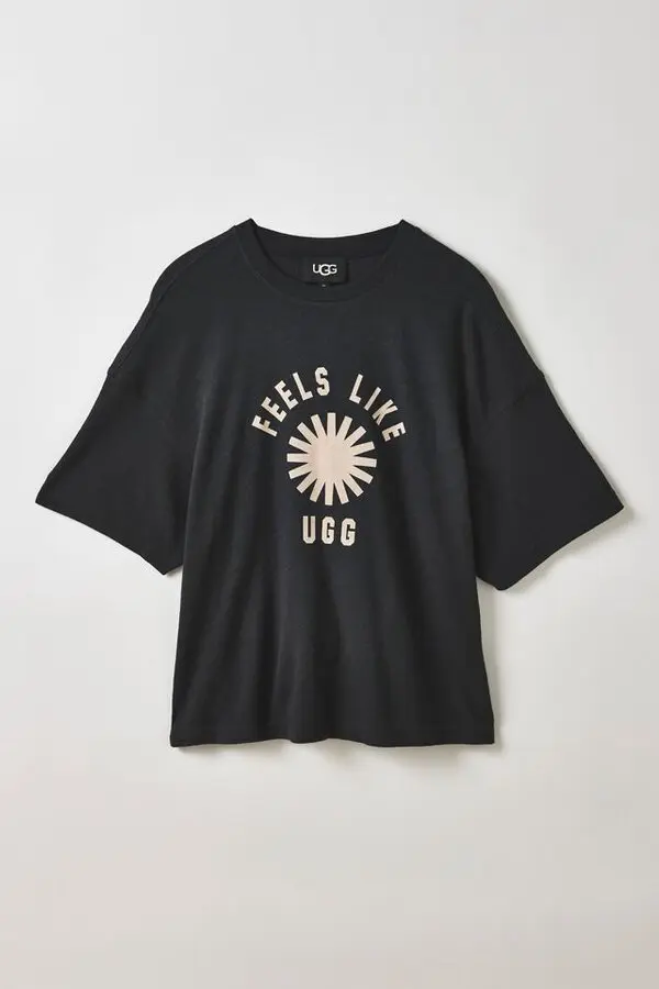 UGG Feels Like Graphic Tee - Charcoal