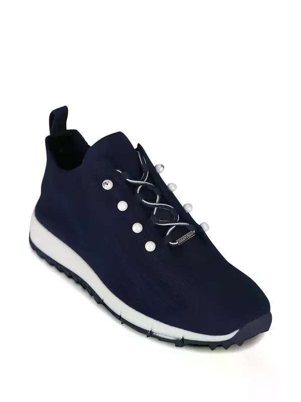 JIMMY CHOO Veles Knit Sneakers