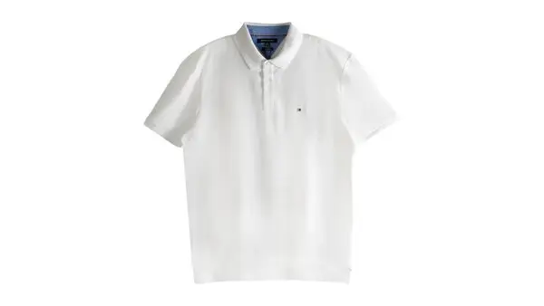 Tommy Hilfiger Close Fit Ivy Polo Shirt - Fresh White