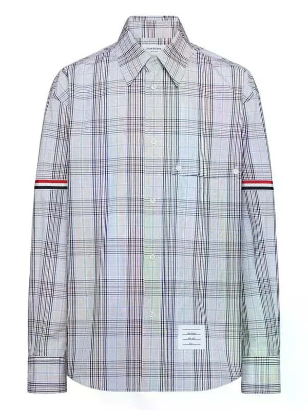 Thom Browne Plaid-patterned Shirt