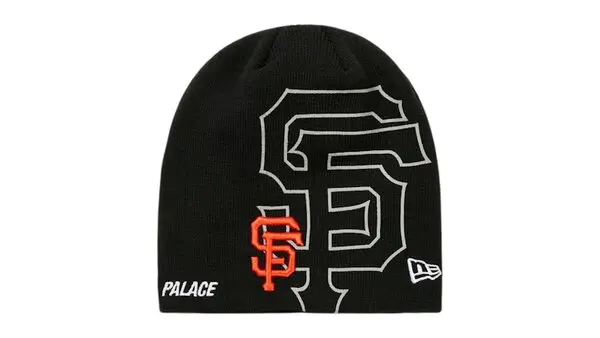 PALACE San Francisco Giants New Era Cuff Beanie - Black