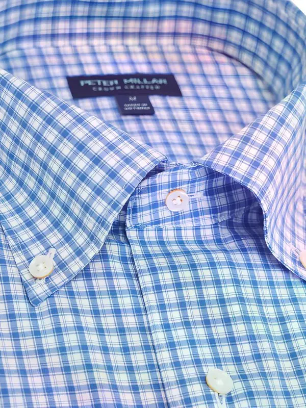 Peter Millar Bienville Dusk Shirt - Blue