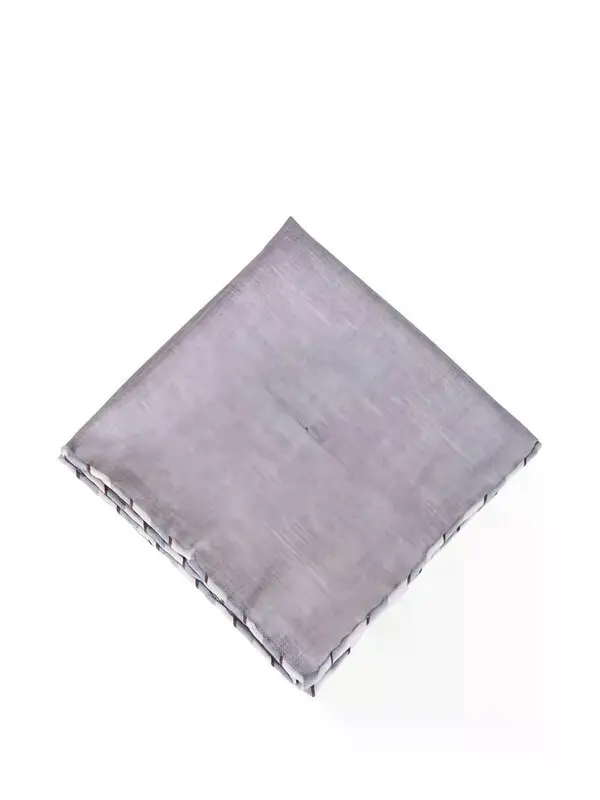 Brunello Cucinelli Border-detail Pocket Square
