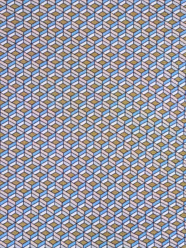 Eton Geometric Print Neck Tie