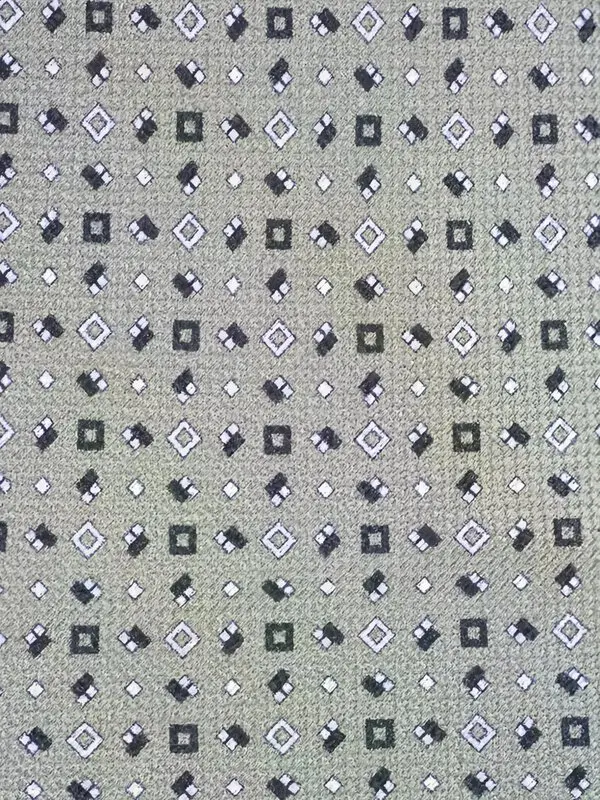 Brioni Geometric Print Silk Necktie