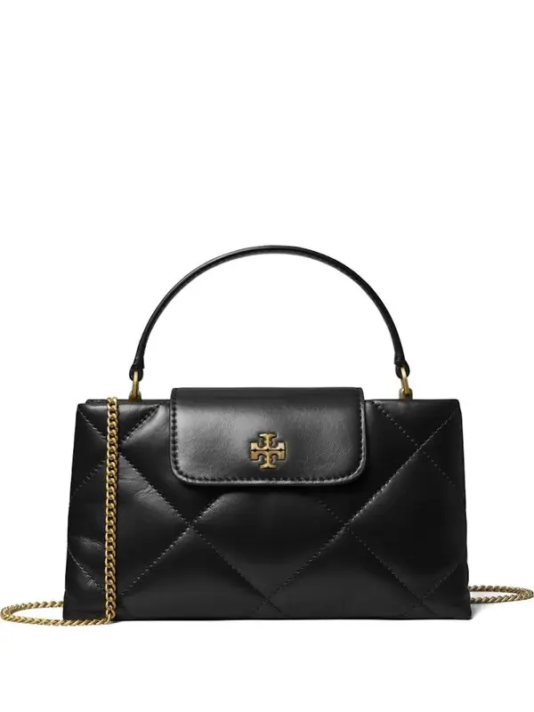 Tory Burch Kira Diamond Quilt Eastwest Top Handle - Black