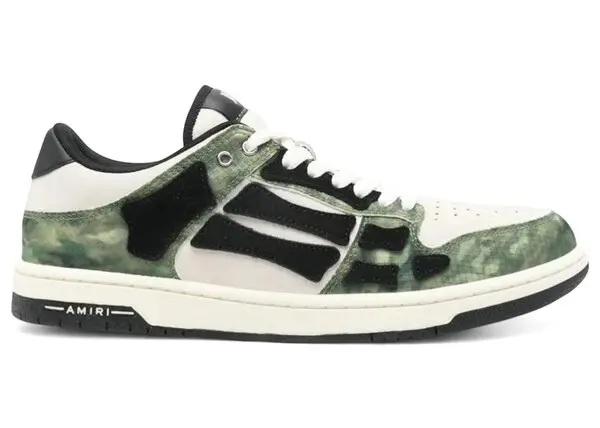 Amiri Skel Top Low Black - Camo
