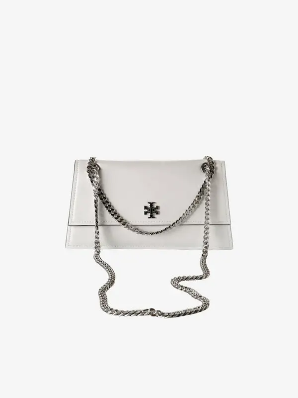 Tory Burch Kira Turnlock Shoulder Bag - Bianco