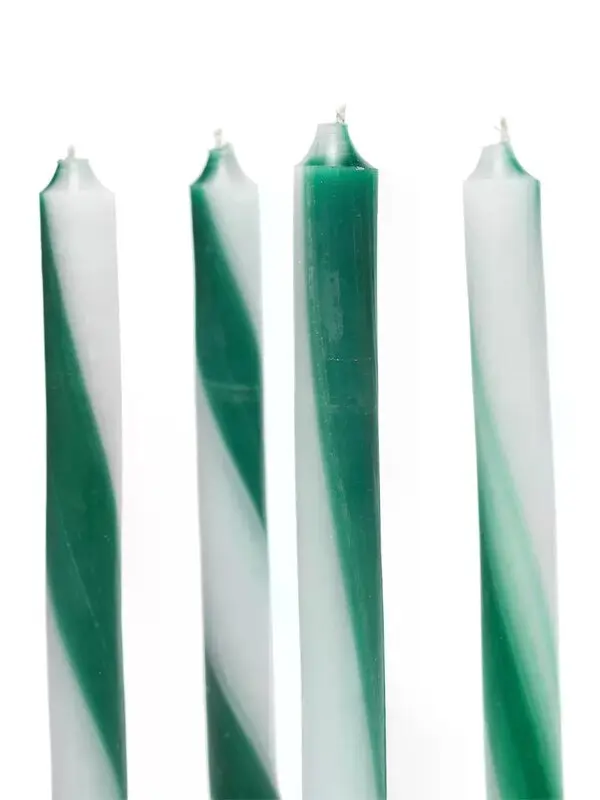 LEX POTT Stripe Twist Dual Candle