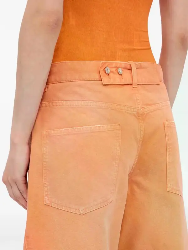 MSGM Cropped Cargo Jeans