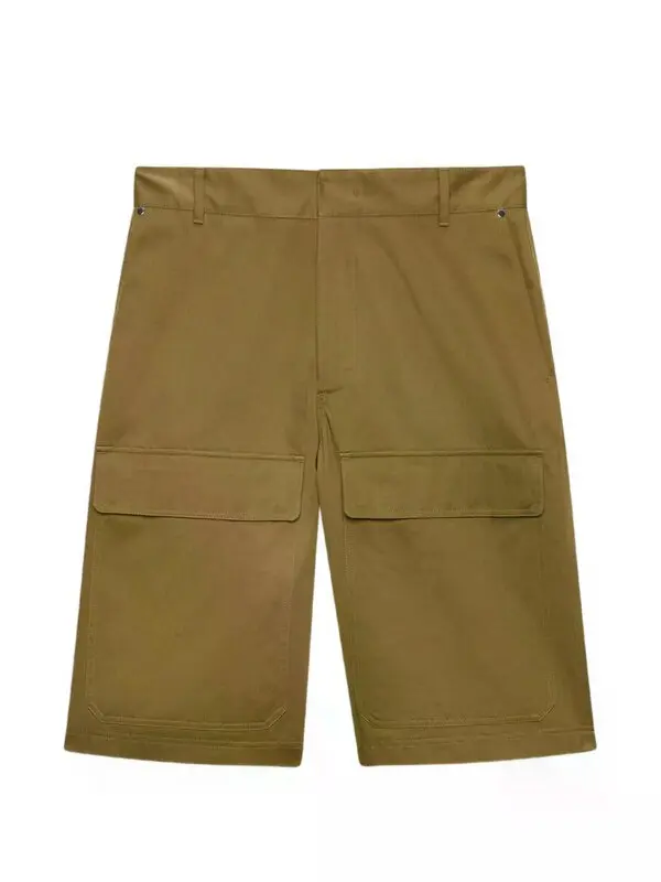 MSGM Cargo-pocket Shorts - Green