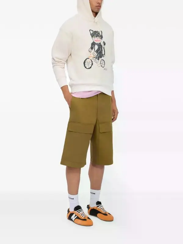 MSGM Cargo-pocket Shorts - Green