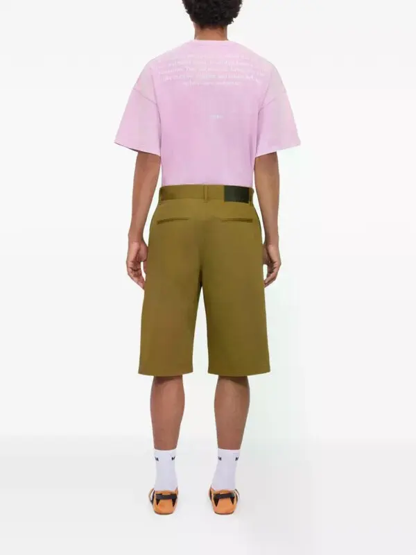 MSGM Cargo-pocket Shorts - Green
