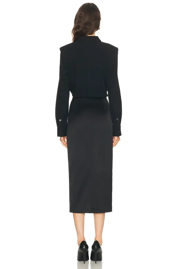 WILLY CHAVARRIA Polo Dress - Black