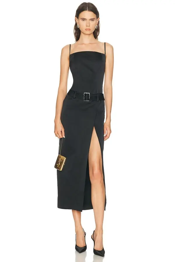 WIEDERHOEFT Hailey Midi Dress