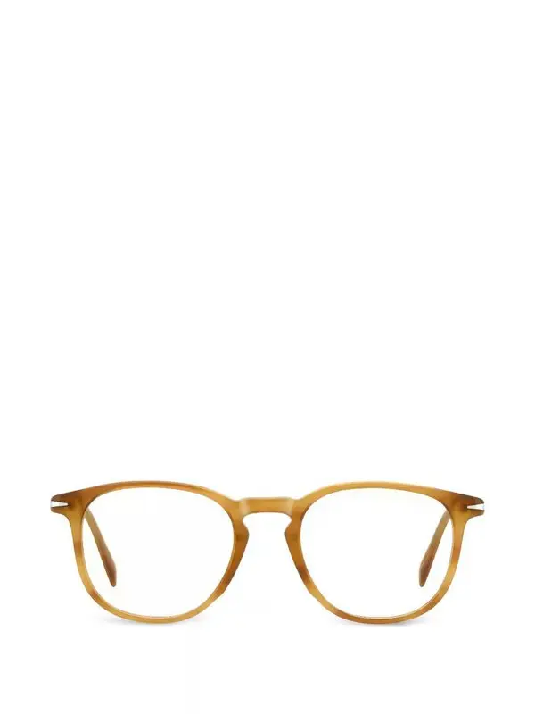 DB EYEWEAR BY DAVID BECKHAM Round Frame Glasses - Neutrals
