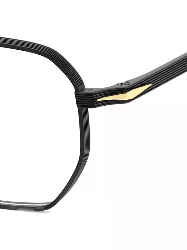 DB EYEWEAR BY DAVID BECKHAM Geometric-frame Metal Eyeglasses